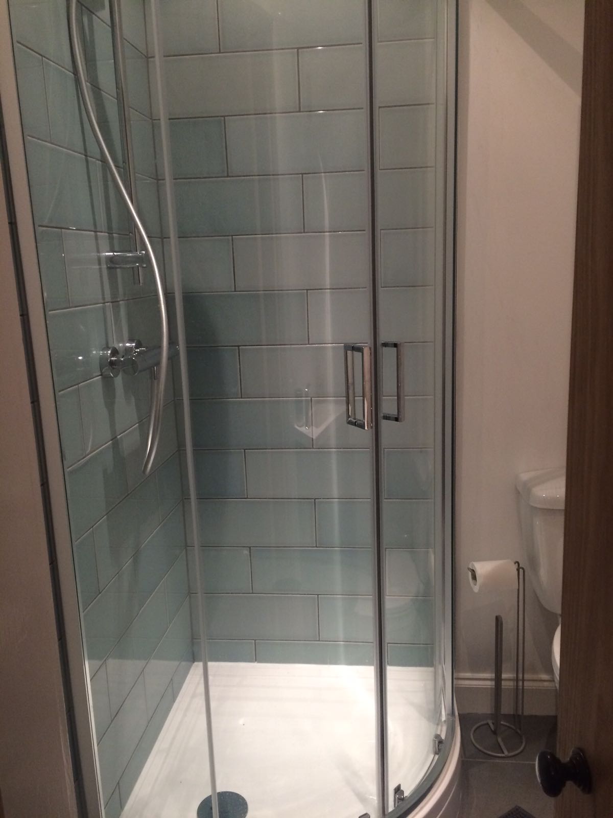 New Ensuite Bathroom - Appleton Plastering